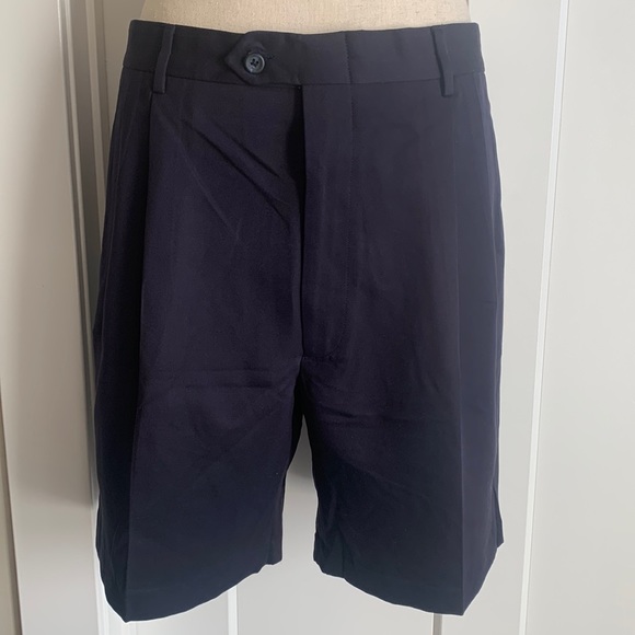 Berle | Shorts | Berle Mens Navy Blue Formal Dress Shorts Nwt | Poshmark